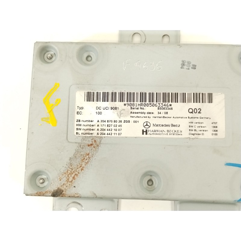 Recambio de modulo electronico para mercedes-benz clase m (w164) 280 ...
